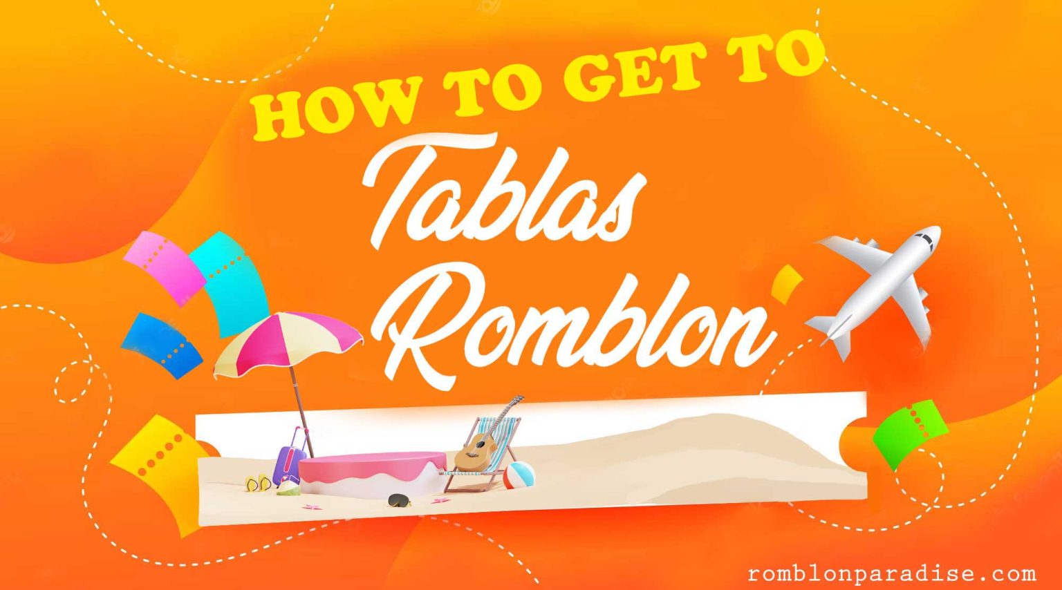 How to Get to Tablas Island, Romblon